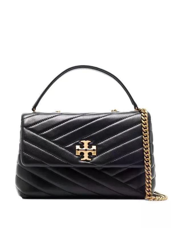 Tory Burch Small Kira Chevron Shoulder Bag - Black