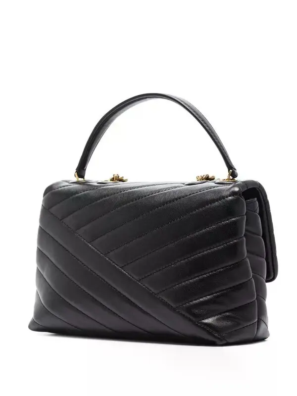 Tory Burch Small Kira Chevron Shoulder Bag - Black