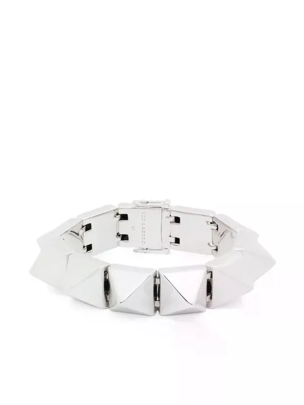 Eddie Borgo Large Pyramid Bracelet - Silver