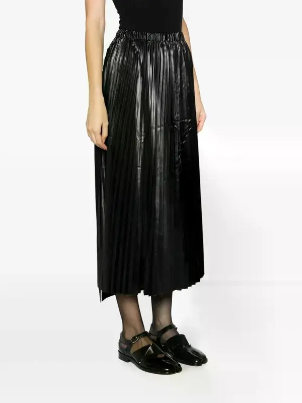Junya Watanabe Pleated Layered Cropped Trousers