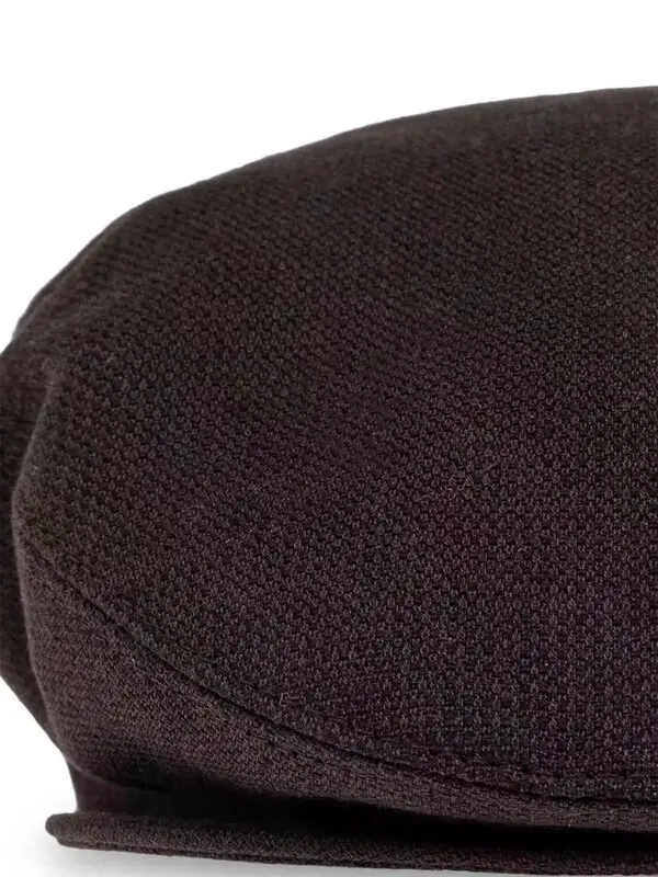 Dolce & Gabbana Linen-blend Flat Cap - Brown