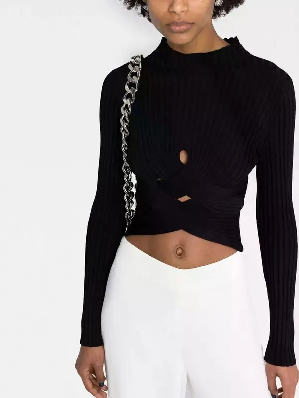Stella McCartney Cut-out Knitted Jumper