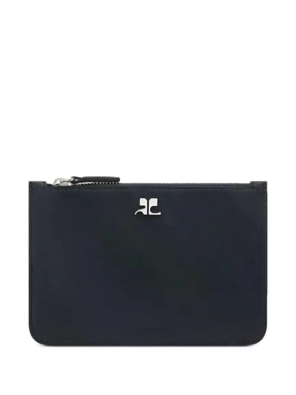 COURREGES Leather Wallet - Blue