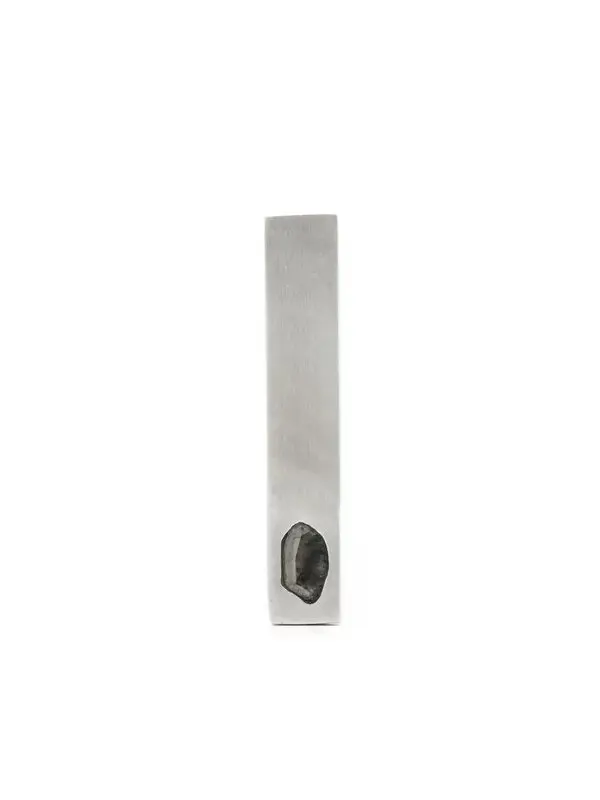 PARTS OF FOUR Diamond-detail Plate Earring - Silver