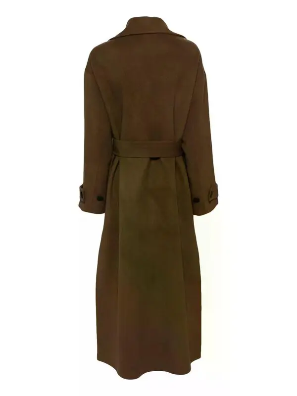Goen.j Double-faced One-side Muffler Coat
