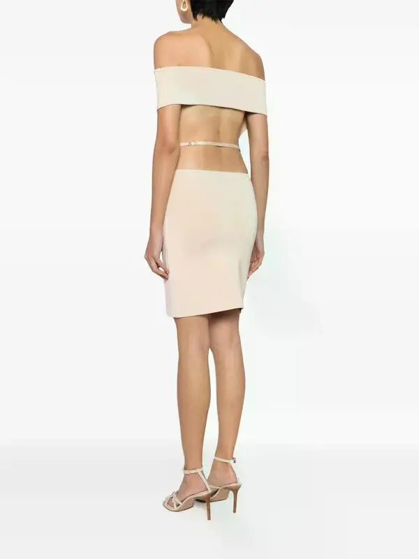 Jacquemus La Robe Cubista Minidress - Yellow