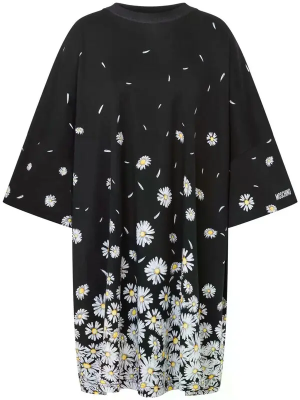 Moschino Floral-print Mini Dress