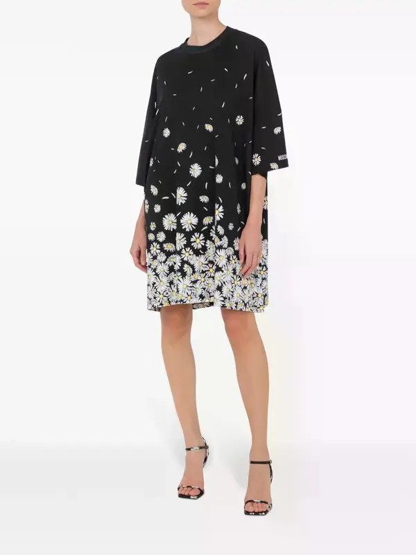 Moschino Floral-print Mini Dress