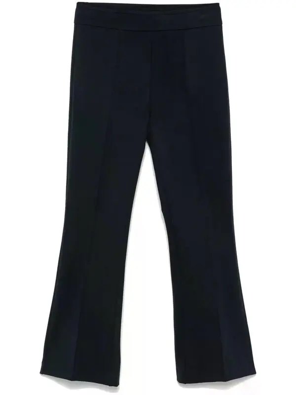BLANCA VITA Flared Trousers - Blue