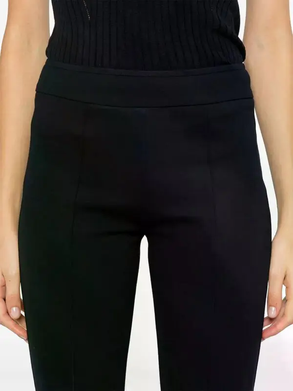 BLANCA VITA Flared Trousers - Blue