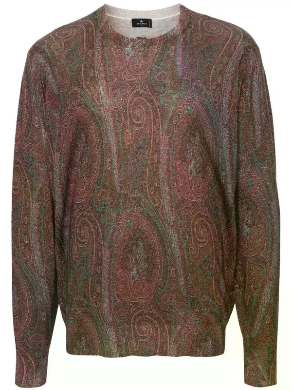 Etro Paisley-jacquard Sweater