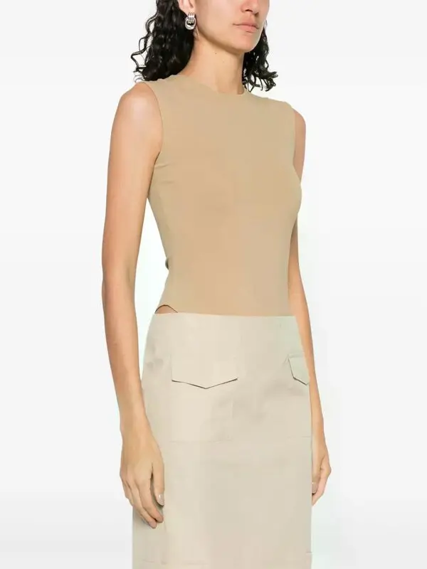 ENTIRE STUDIOS Sleeveless Bodysuit - Neutrals