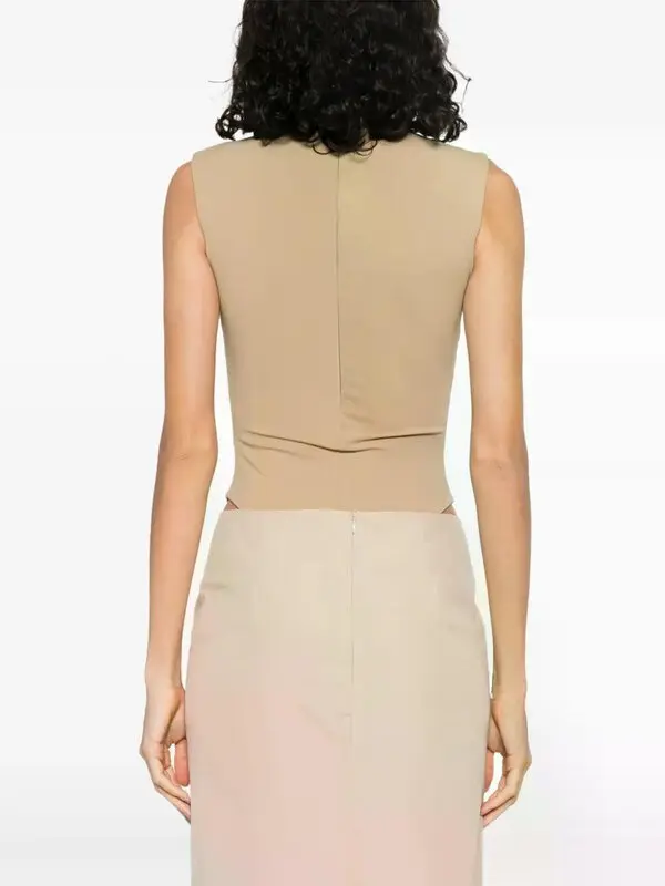 ENTIRE STUDIOS Sleeveless Bodysuit - Neutrals