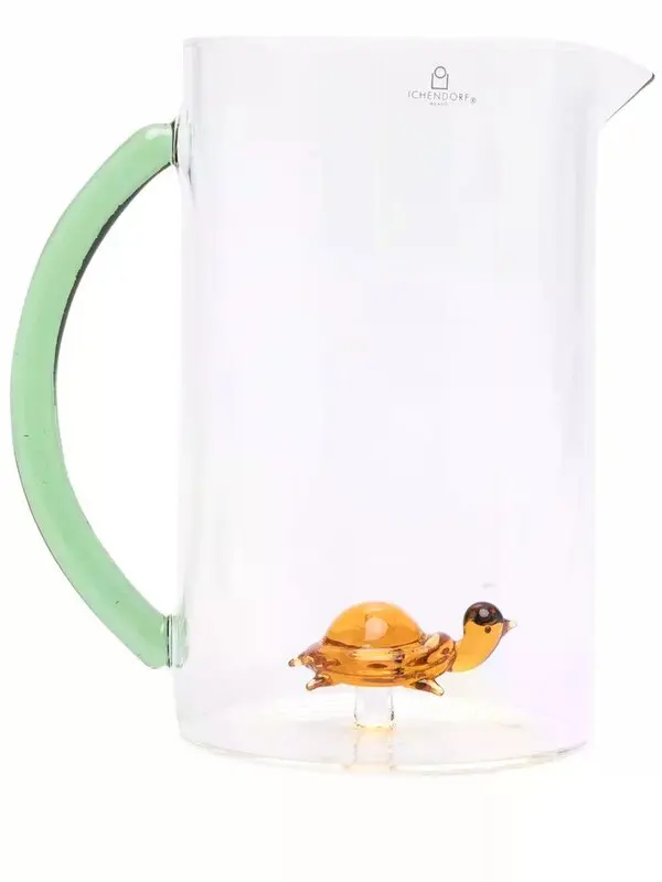 ICHENDORF MILANO Animal Farm Turtle Detail Vase - Neutrals