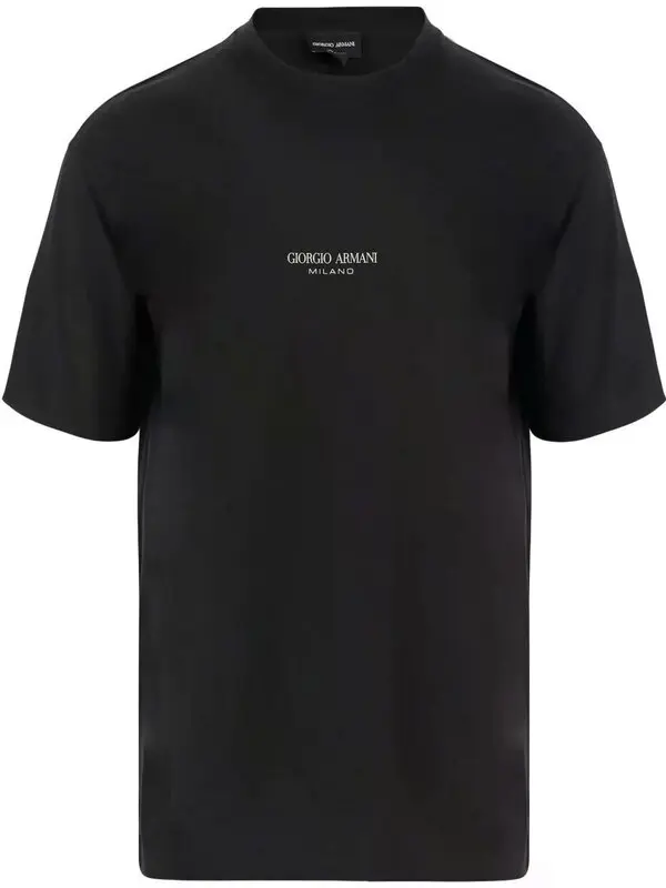 Giorgio Armani Logo-print Cotton T-shirt