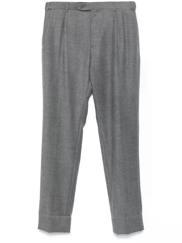 Brioni Tapered Wool Trousers