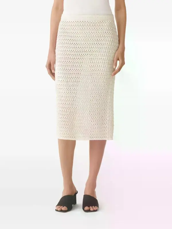 Fabiana Filippi Knitted Midi Skirt