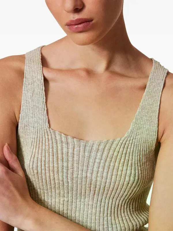 TWINSET Lurex Detailing Knitted Top