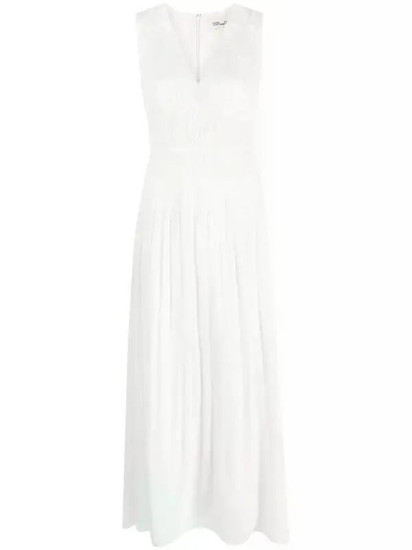 Diane Von Furstenberg V-neck Maxi Dress