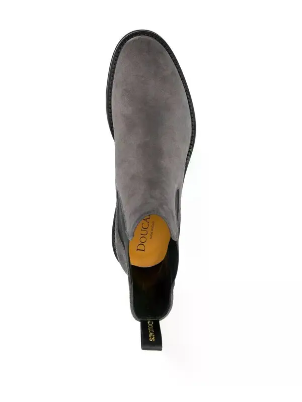 DOUCAL'S Pull-on Suede Chelsea Boots