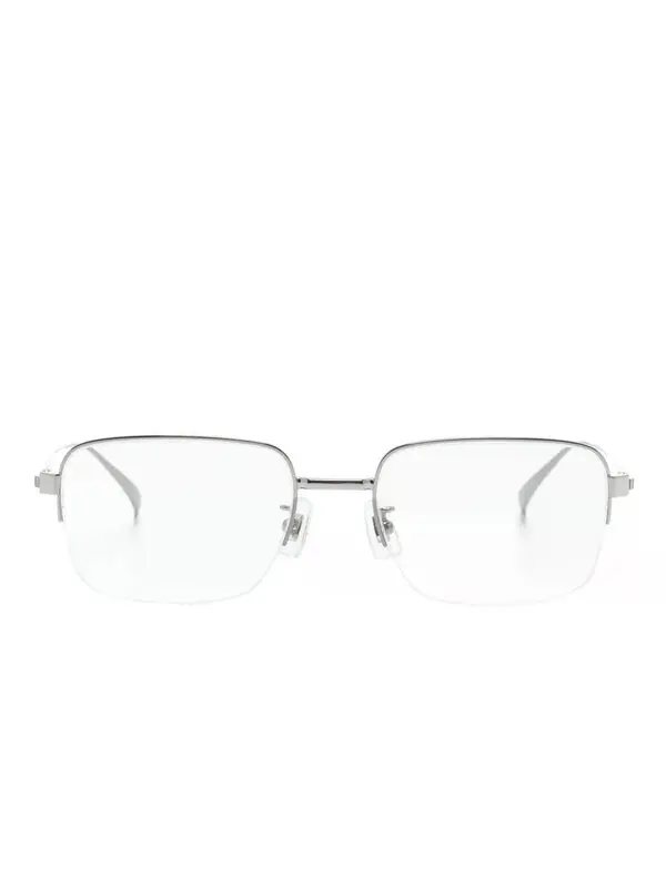 Dunhill Rectangle-frame Glasses - Grey