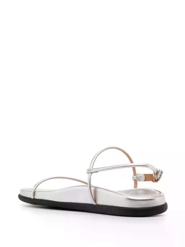 ANCIENT GREEK SANDALS Semystra Leather Flat Sandals