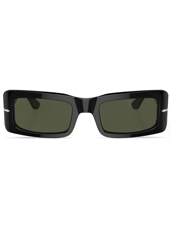 Persol Francis Rectangle-frame Sunglasses - Black
