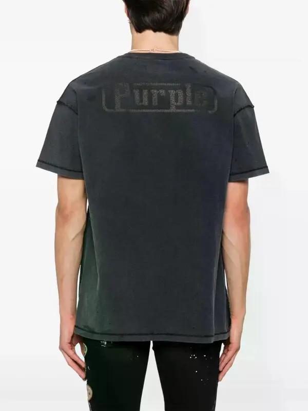 PURPLE BRAND Logo-print T-shirt