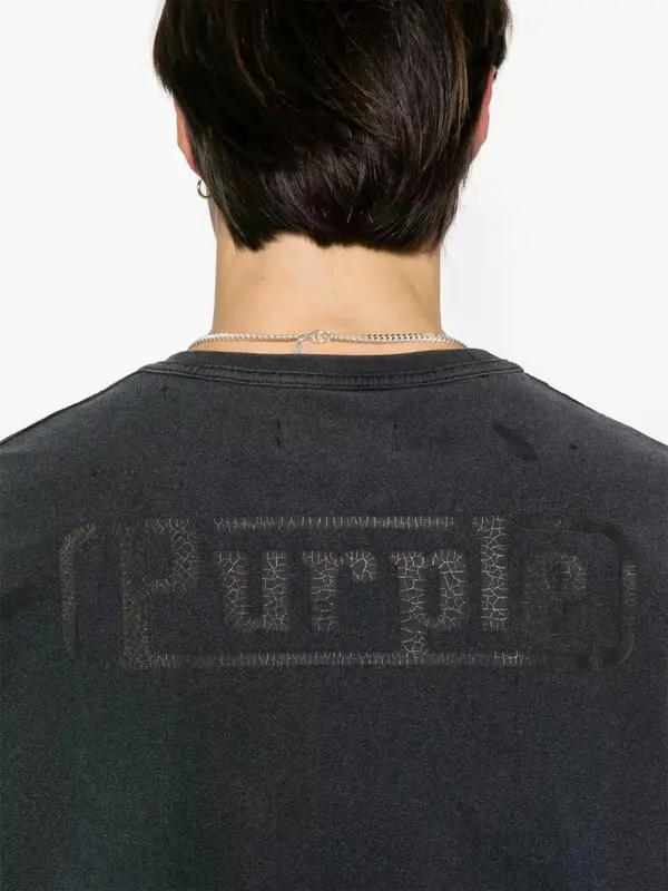 PURPLE BRAND Logo-print T-shirt