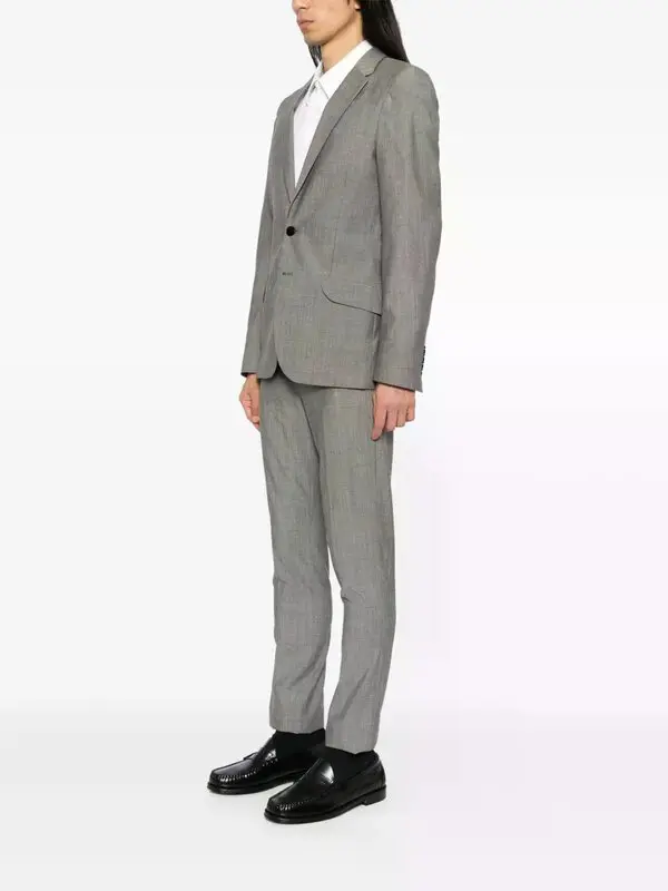 Paul Smith Single-breasted Wool-blend Suit - Grey