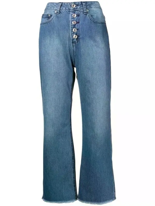 Michael Kors Selma High-rise Cropped Jeans