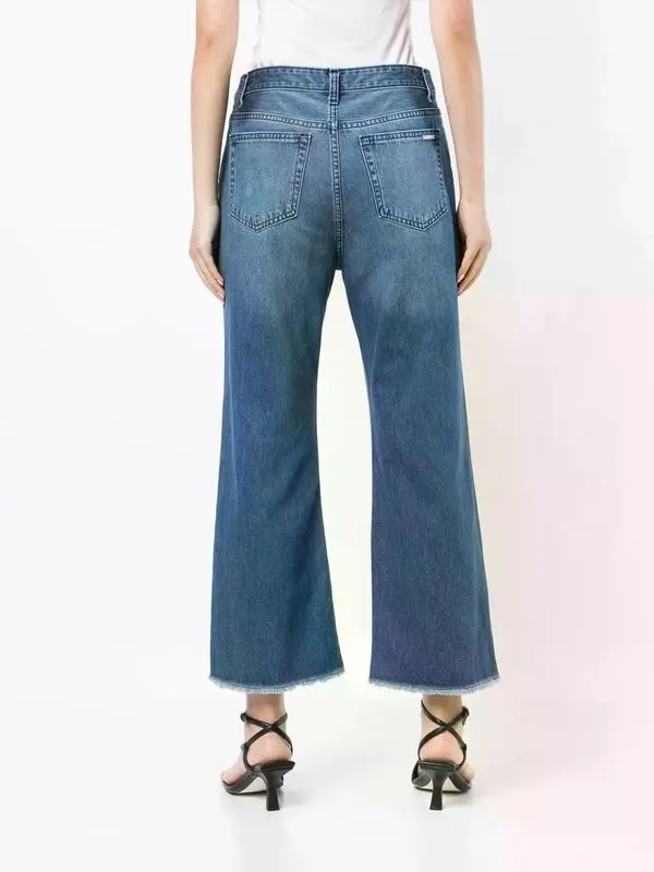 Michael Kors Selma High-rise Cropped Jeans