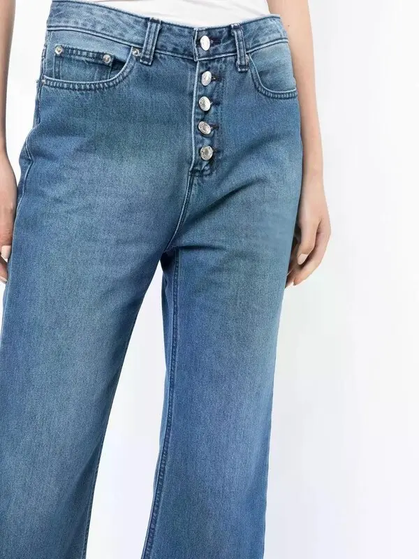 Michael Kors Selma High-rise Cropped Jeans