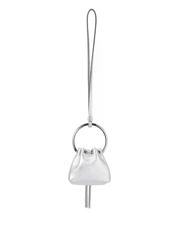 JIMMY CHOO Bon Bon Keyring Charm - Silver