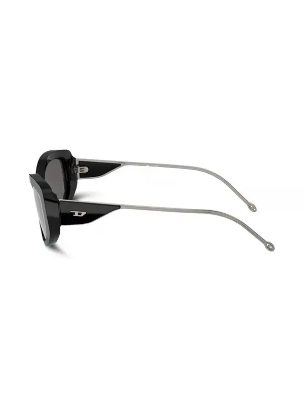 DIESEL® Logo-plaque Cat-eye Sunglasses