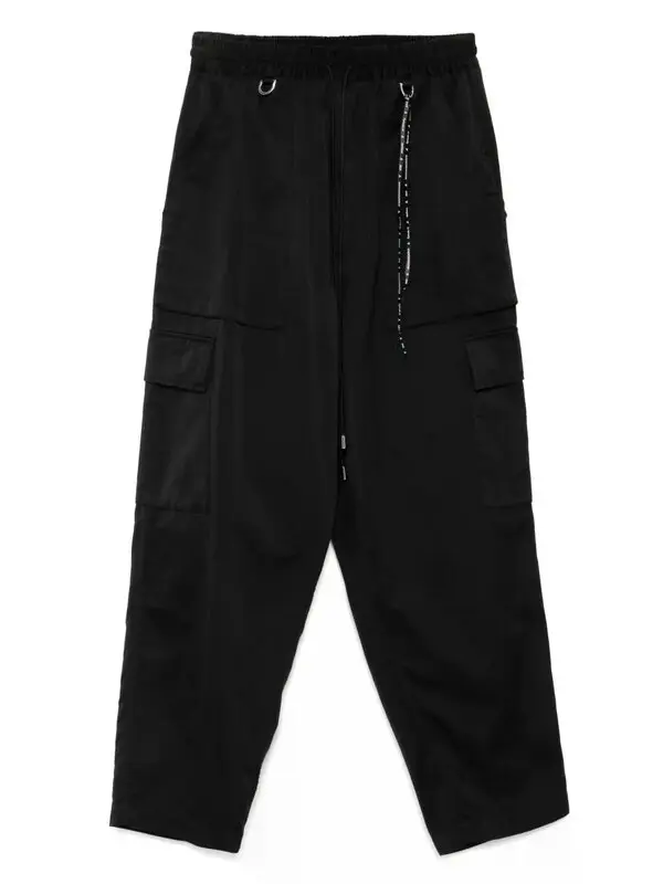 MASTERMIND WORLD Cargo Trousers - Black