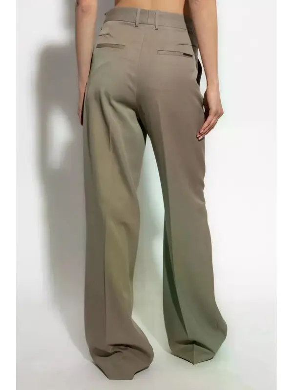 Attico Virgin-wool Palazzo Pants