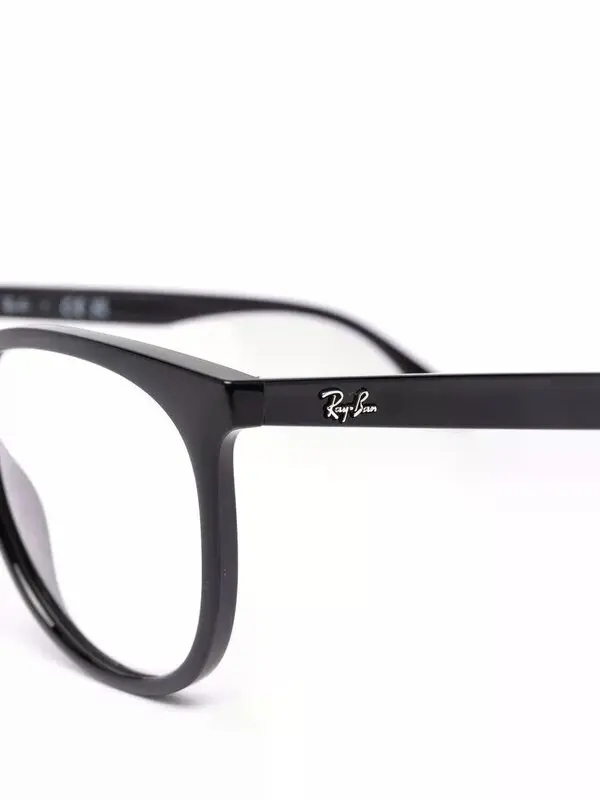 Ray-ban Square-frame Glasses - Black
