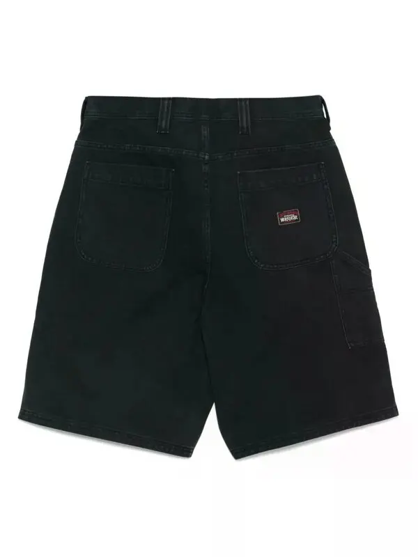 StÜssy Washed-effect Canvas Shorts