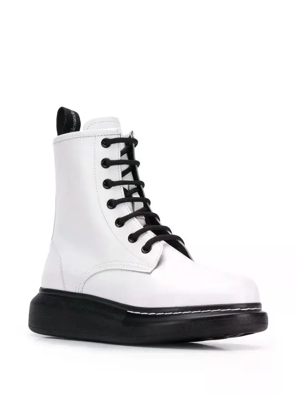 Alexander McQueen Platform Ankle Boots