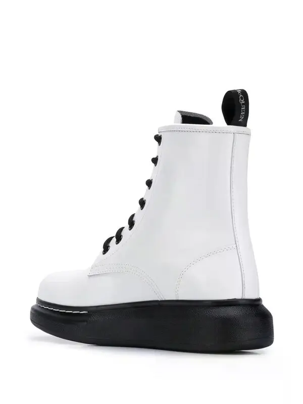 Alexander McQueen Platform Ankle Boots