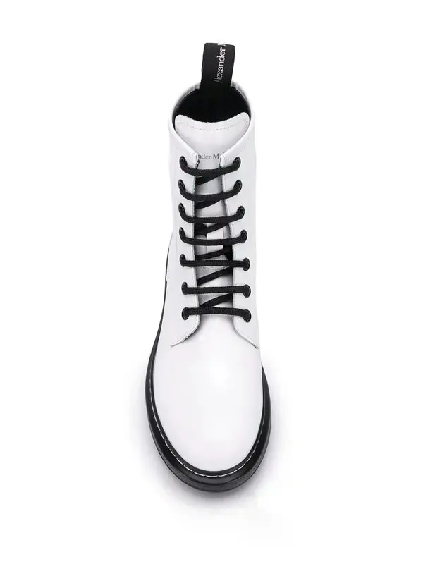Alexander McQueen Platform Ankle Boots