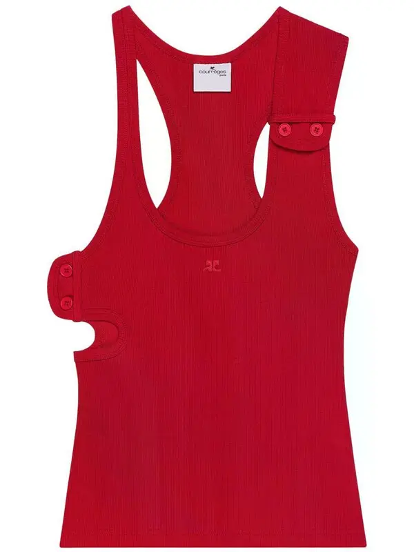 COURREGES 90's Ribbed Tank Top