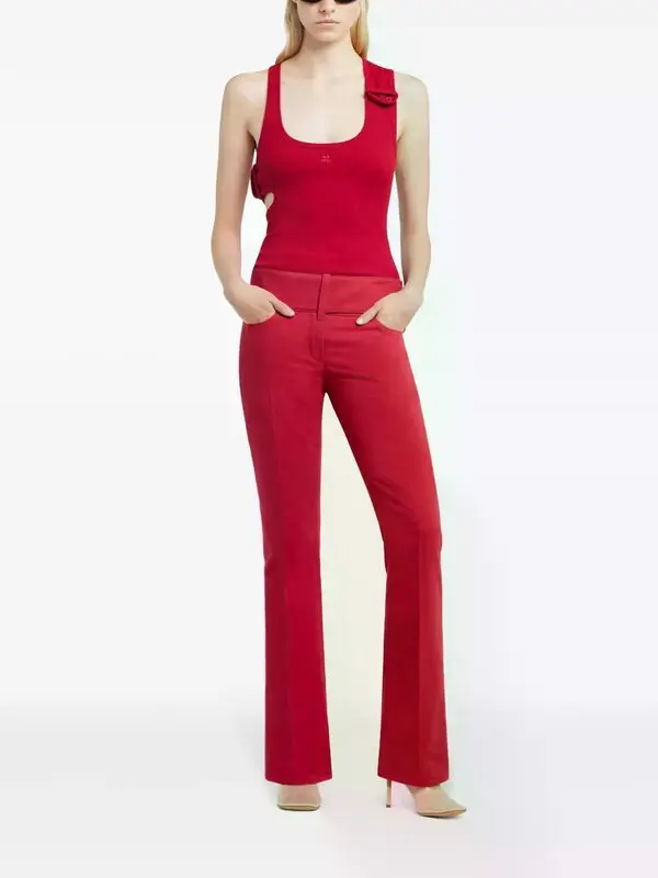 COURREGES 90's Ribbed Tank Top