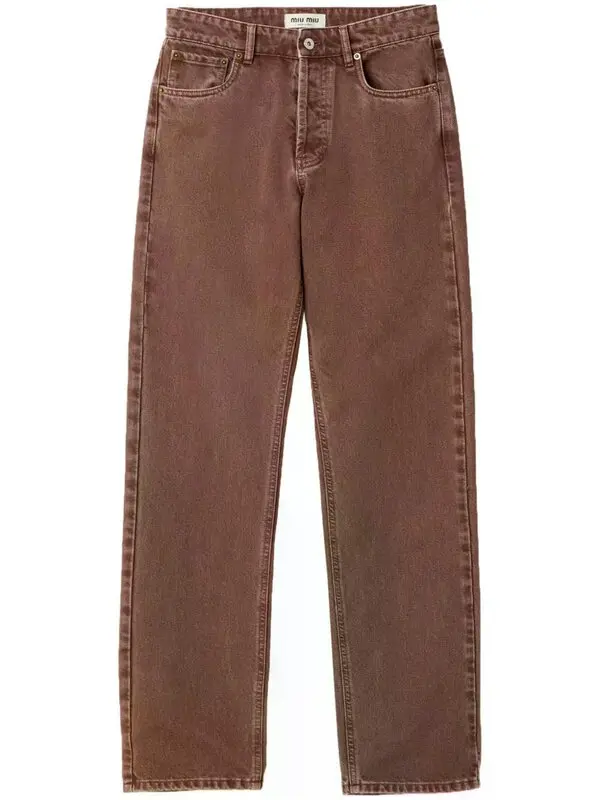 Miu Miu Straight-leg Jeans