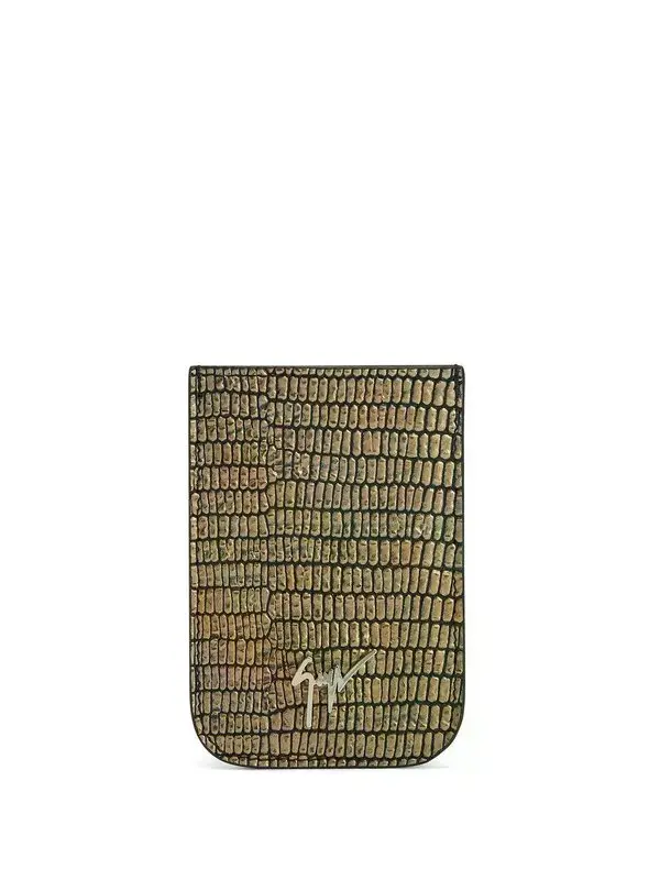 GIUSEPPE ZANOTTI Albert Card Holder - Green