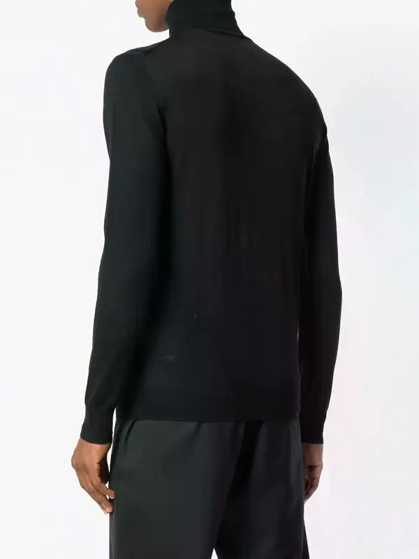 PAOLO PECORA Wool Roll Neck Jumper