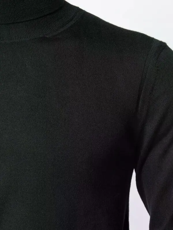 PAOLO PECORA Wool Roll Neck Jumper