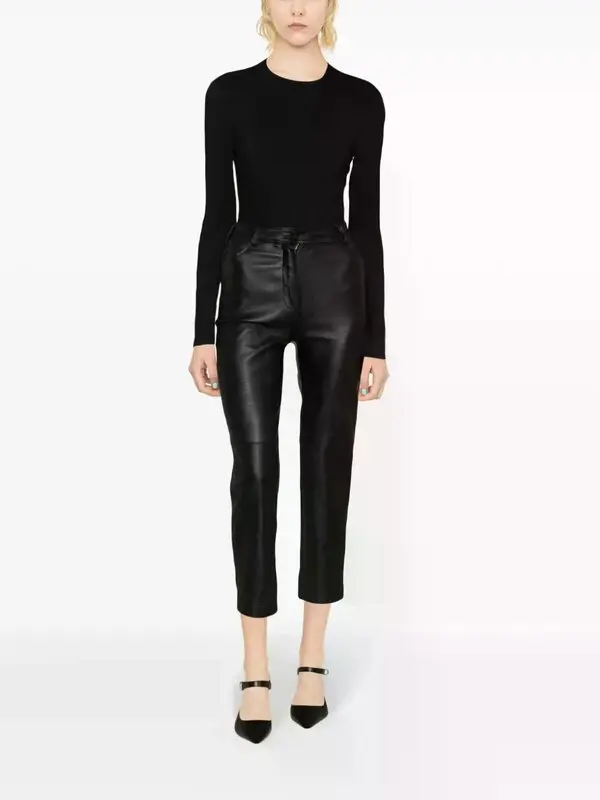 Versace Boned Crepe Bodysuit