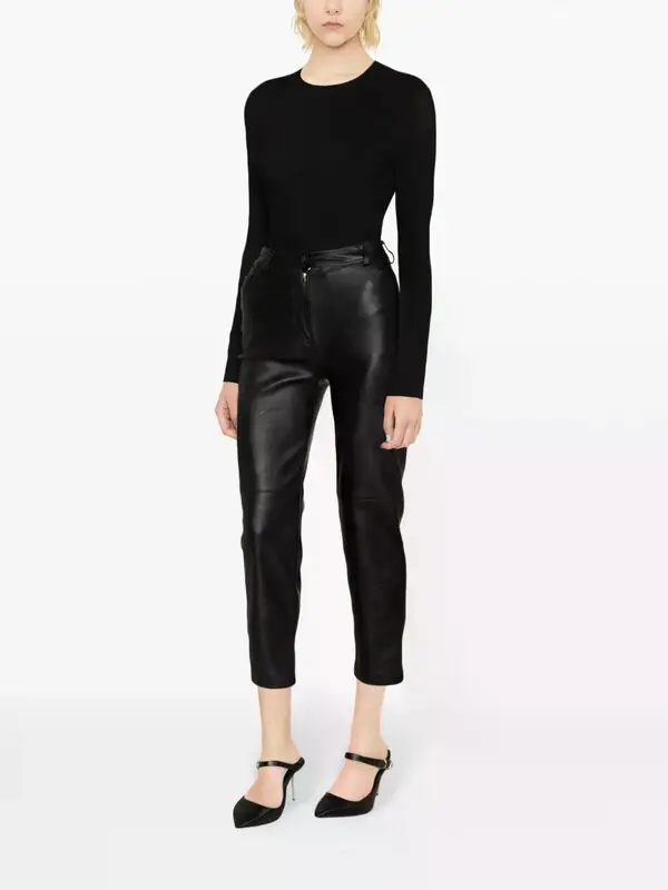 Versace Boned Crepe Bodysuit
